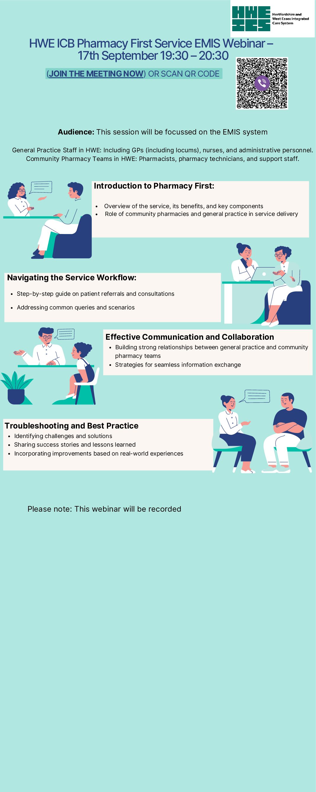 HWE ICB Pharmacy First Service EMIS Webinar – Essex LPC
